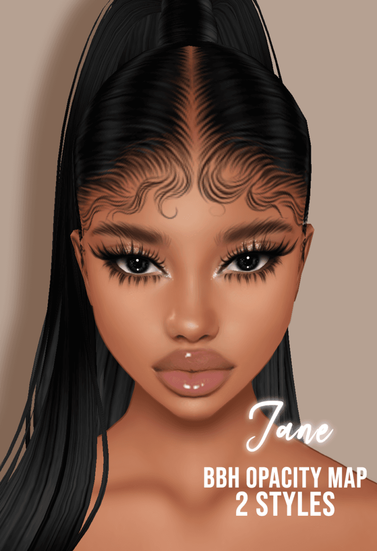Baby Hair Mesh FULL (Bundle) + 9 Opacity Maps – shiva.vu